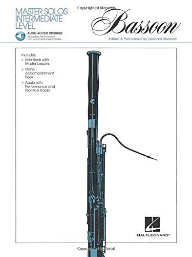 Master Solos Intermediate Level - Bassoon: Book/CD Pack by Linda ...