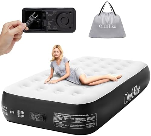 Amazon.com: CHILLSUN Twin Air Mattress Inflatable Airbed with Built in ...