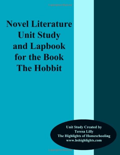 Novel Literature Unit Study and Lapbook For the Book The Hobbit: Lilly ...