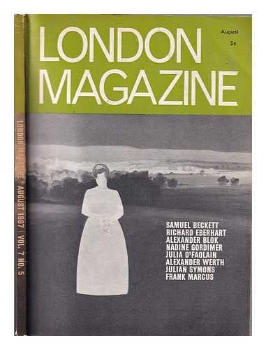 London Magazine, New Series: October 1967, Vol. 7, No. 7.: Amazon.co.uk ...