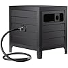 Amazon.com : AQUAZILLA Metal Garden Hose Reel Deck box, Durable Steel ...
