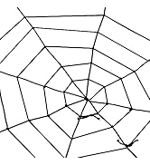 Amazon.com: 3 FT Halloween Giant String Rope Spider Web Decorations ...