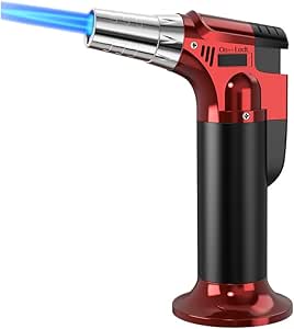 Amazon.com: Torch Lighter, Butane Torch Lighter Refillable, Kitchen ...