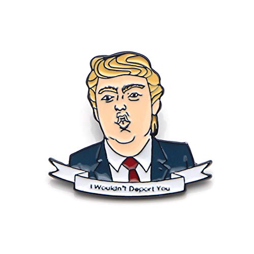Cupid Donald Trump Enamel Zinc Alloy Action Figure Collectible Backpack ...