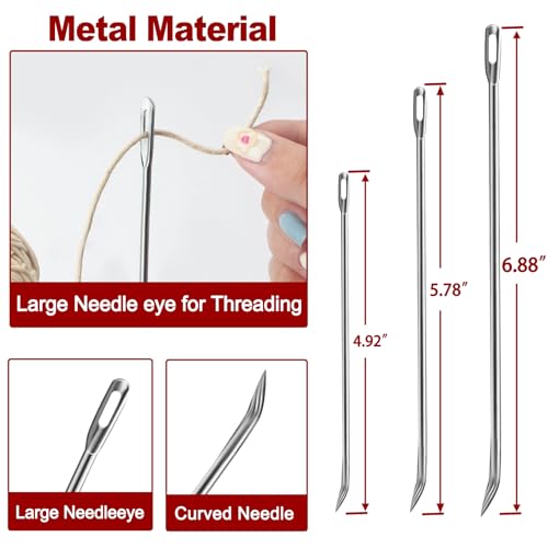 Snapklik.com : Ofargo Meat Trussing Needles, Roasting Trussing Needles ...