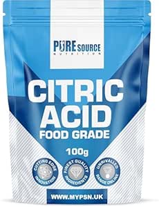 Pure Source Nutrition Citric Acid 100% Pure Food Grade for Food Bath ...