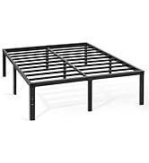 Amazon.com: TATAGO 16 Inch Heavy Duty Queen Bed Frame, 3500 lbs Strong ...