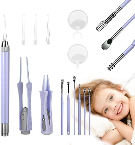 Amazon.com: 15 Pack Ear Wax Removal Tool Kit with Light - LED Ear ...