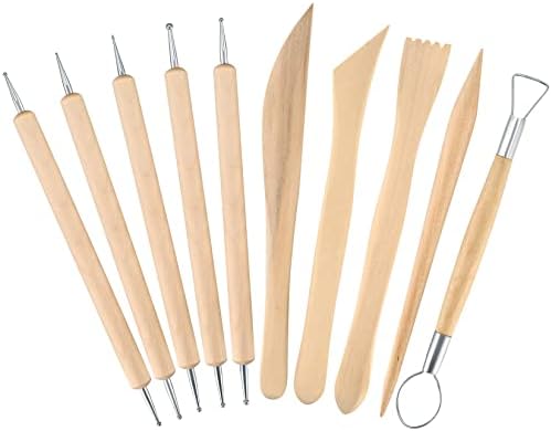 Clay Tools Set, Polymer Clay Tools, Wooden Modeling Clay Sculpting ...