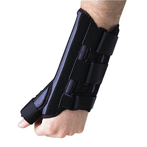 Amazon.com: Breg Wrist Cock-Up Splint W/Thumb Spica, Right, M Part ...