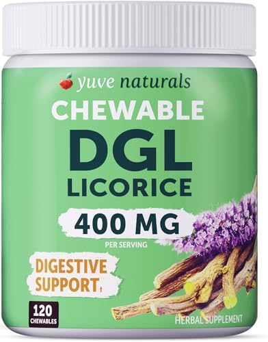 Amazon.com: 365 by Whole Foods Market, DGL Plus Chewable Tablets, 100 ...