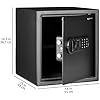 Amazon Basics Steel Home Security Electronic Safe with Programmable ...