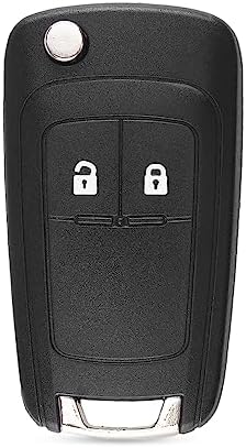 Kelay 2 Buttons Car Key Fob Case Remote Control Replacements Compatible ...