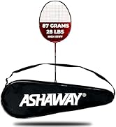 Buy Ashaway Badminton Rackets Ultralite 58 Unstrung - World’s Lightest ...