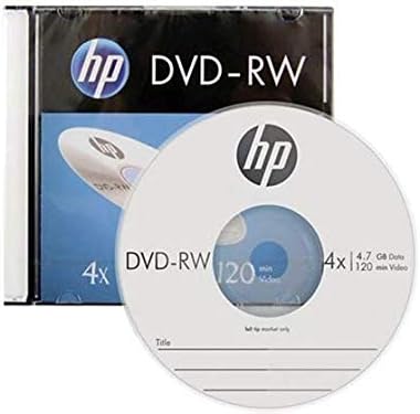 HP CD-RW 700MB Premium Rewritable Blank Compact Disc Cake Box 4x-12x ...