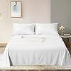 Amazon.com: FLXXIE Twin XL Flat Sheet - Brushed Microfiber Flat Sheet ...