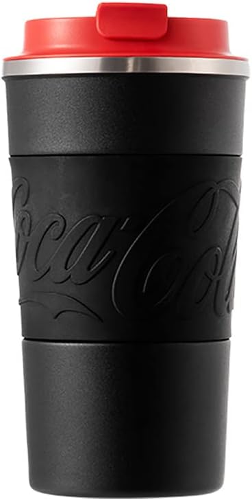 MINISO Coca-Cola - Vaso de acero inoxidable con tapa, taza de viaje ...