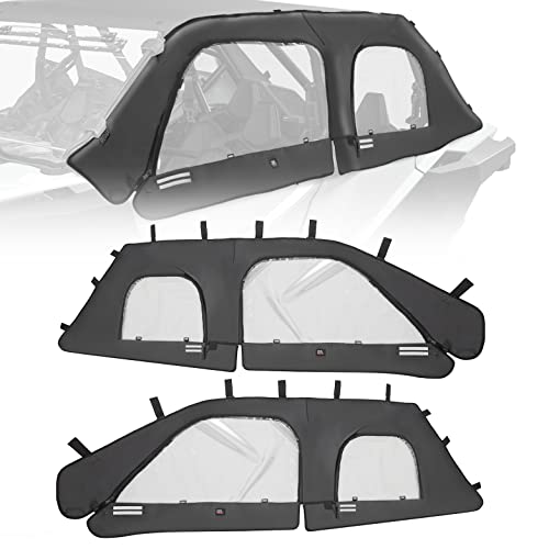 Snapklik.com : KEMIMOTO PRO XP 4 Soft Upper Doors, UTV Cab Enclosure ...