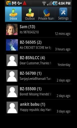 Private SMS-MMS Box: app su Amazon Appstore