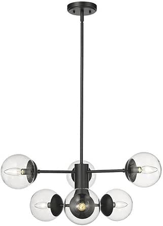 Millennium Lighting Avell - 6 Light Pendant-11 Inches Tall and 28 ...