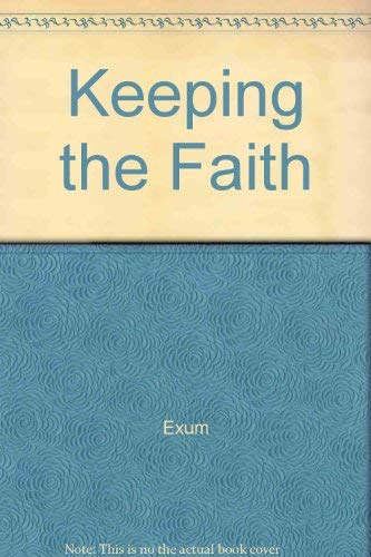 Amazon.in: Buy Keeping the Faith Book Online at Low Prices in India ...