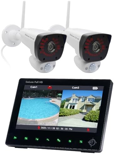 Amazon.com : Camcamp Wireless Security Camera System with 7 ...
