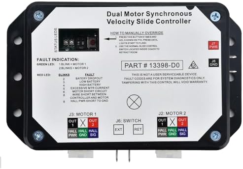 Amazon.com: Wankic Slideout Controller Replace 13398-D0,13398-C2 Dual ...