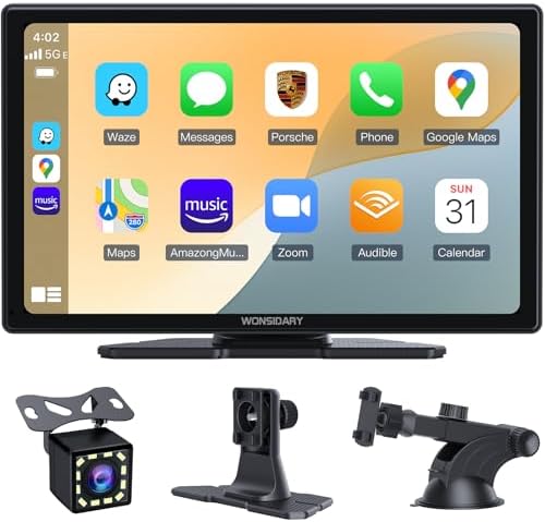 Amazon.com: CarPlay Screen for Car Tablet Android Auto Smart Screen for ...
