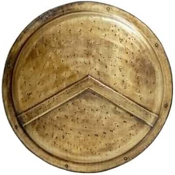 Amazon.com: Spartan Shield Medieval Battle Armor Round 24'' Shield 300 ...