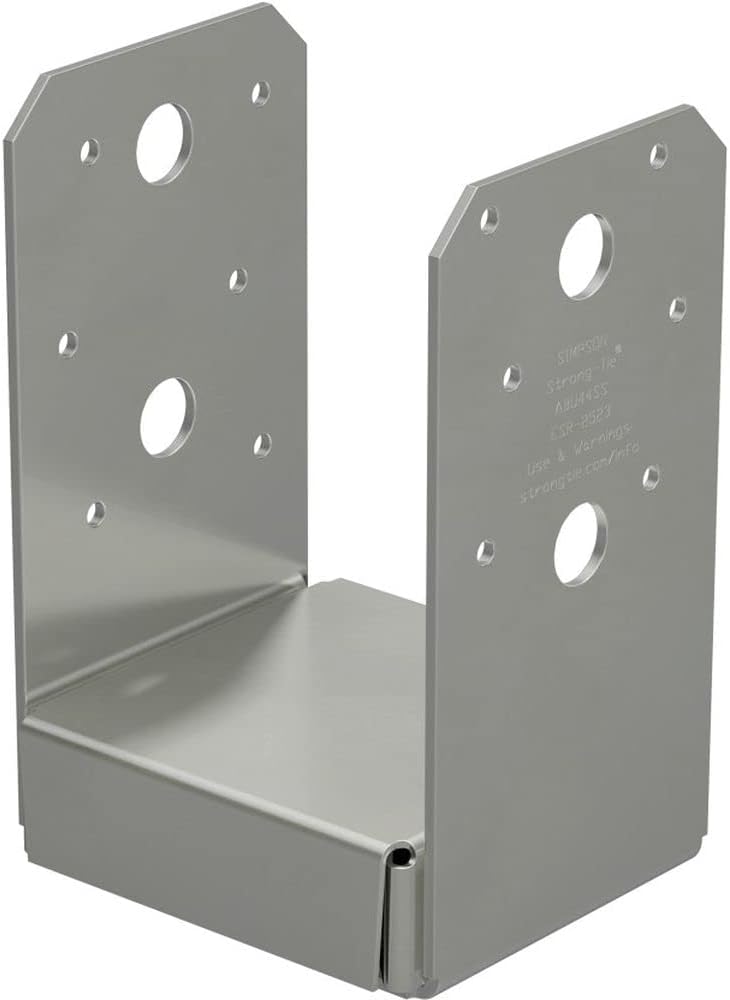 Amazon.com: Simpson Strong-Tie ABU44SS - Stainless-Steel Adjustable ...