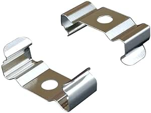 T4 LED Bracket Clips, Silver U-Shaped Clip Holder Hanger for Integrated ...
