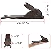Amazon.com: Sumnacon Cast Iron Cute Rabbit Door Stop - Heavy Duty Floor ...