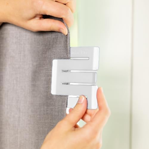 Amazon.com: Curtain Clip Pro Sleep Blackout Closure (White) : Home ...