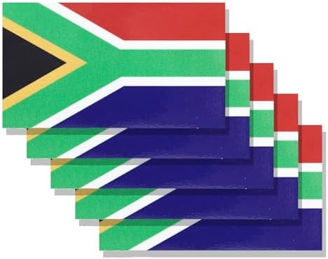 Amazon.com - vpisun South Africa Flag Vinyl Decal - Tactical South ...