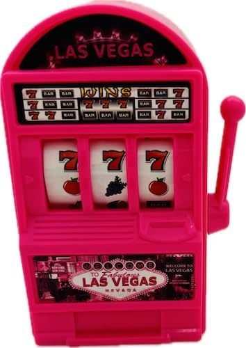 Amazon.com: Las Vegas Toy Slot Machine (Pink) : Toys & Games