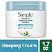 Simple Water Boost Skin Quench, Sleeping Cream, 1.7 Ounce : Amazon.ca ...