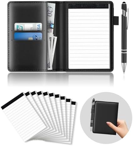 Notepad Small Holder A7 Set of 12 Notepad A7 Notepads Leather Small ...