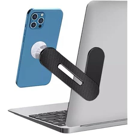 Amazon.com: El-Bazaar Magnetic Phone Holder for Laptop or Desktop ...