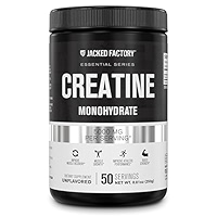 Jacked Factory Creatine Monohydrate Powder 250g - Creatine Supplement ...