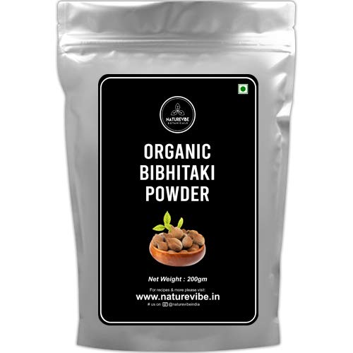Buy Naturevibe Botanicals Organic Baheda Powder - 200g | Bibhitaki ...