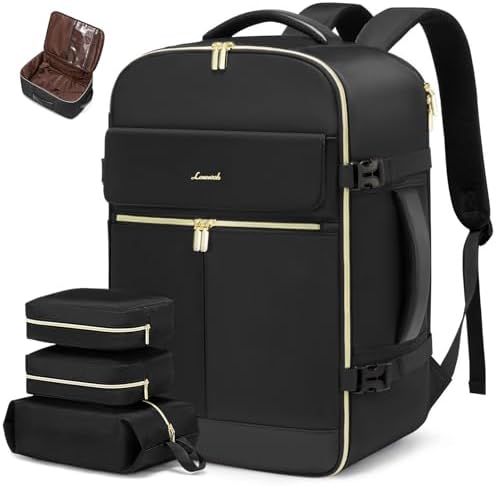 Amazon.com: MATEIN Travel Backpack for Women, 52L TSA Carry on Backpack ...