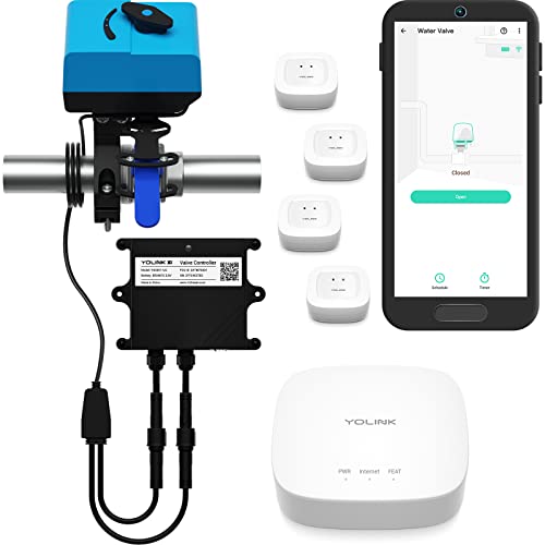 Snapklik.com : YoLink X3 Smart Water Leak Protection Kit: X3 Valve ...
