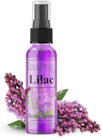 Amazon.com : Lilac Body Spray for Women, 2 Oz (Double Strength) Mist ...