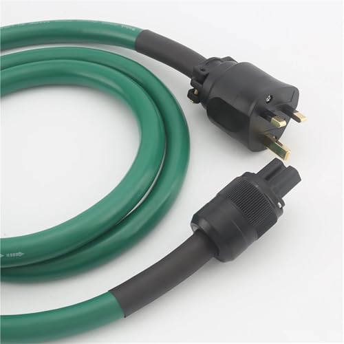 2328 Copper-Plated Silver Mixed Audio Amplifier UK Power Cord HiFi ...