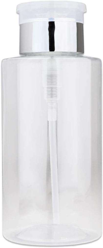 Amazon.com: Liquid Push Down Pump Dispenser, One-Touch Pump Bottle ...