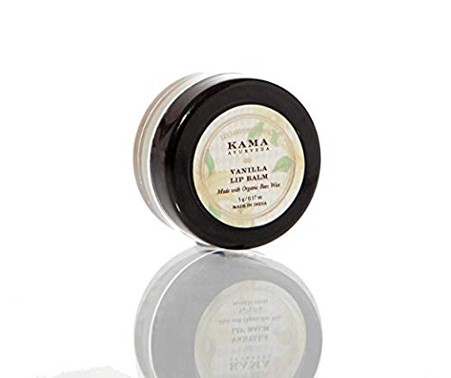 Amazon.com : Kama Ayurveda Vanilla Lip Balm, 5g : Beauty & Personal Care