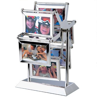 Carousel Wheel Photo Frame, Holds 12 Photos : Amazon.in