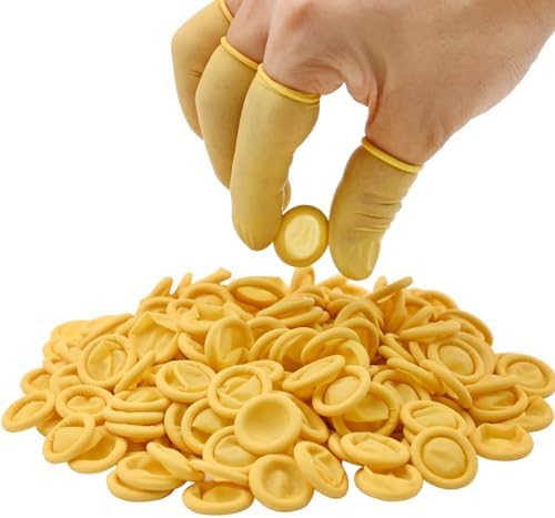 Amazon.com: Finger Cots Disposable Finger Gloves Latex Finger ...