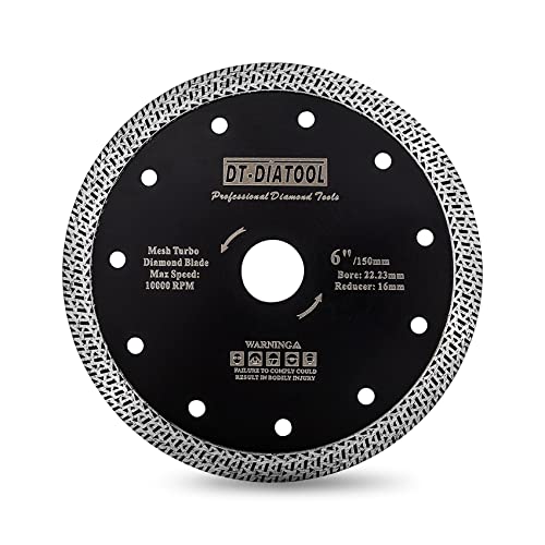 Snapklik.com : DT-DIATOOL Diamond Granite Blade 6 Inch For Marble ...