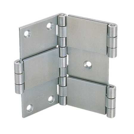 Double Action Hinge, SS, 180 Deg, Weld-On: Cabinet And Furniture Hinges ...